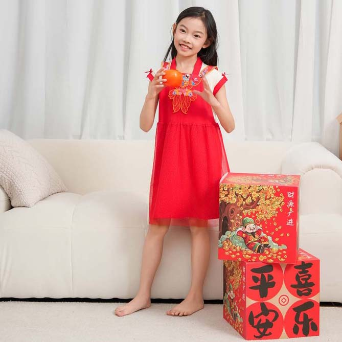 Baby & Kids CNY Traditional Costumes | Chinese New Year Cloths ...